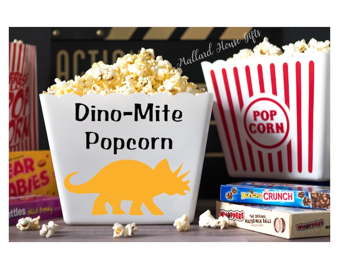 Personalized What's Poppin Giraffe Popcorn Tub Custom - Etsy