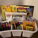 LARGE Personalized Teacher Caddy SIX DESIGNS Teacher Desk Organizer ...