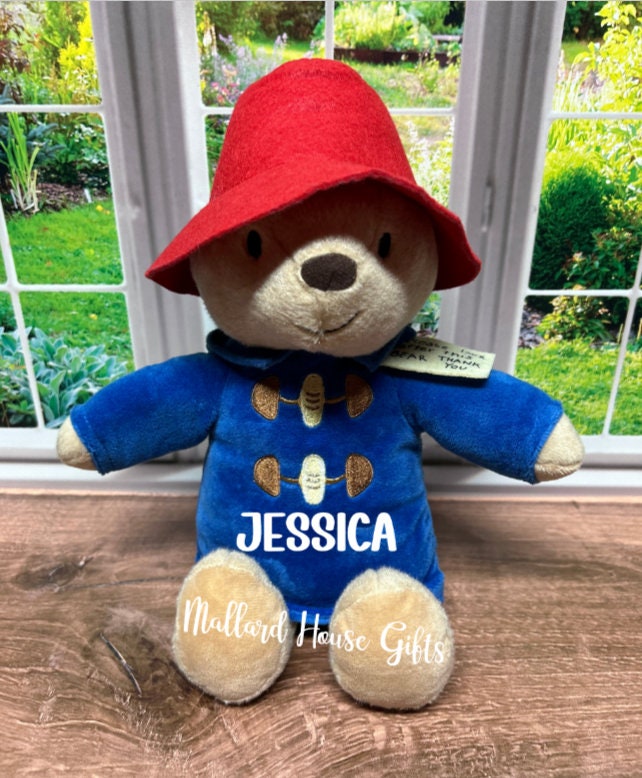 Personalized Paddington the Bear Etsy Canada