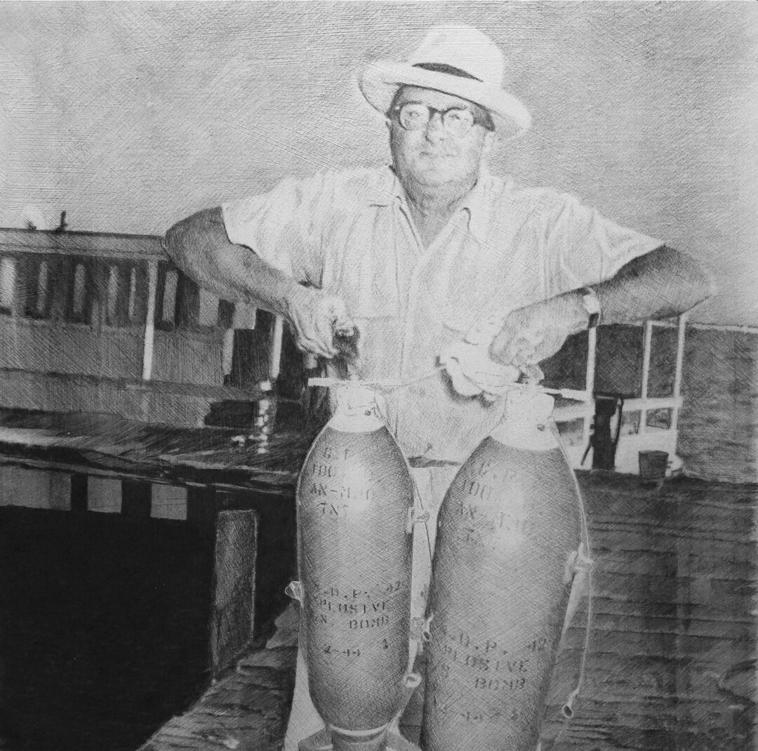 Horse-eye Jack: Southern Fishing Vernacular Series - Etsy