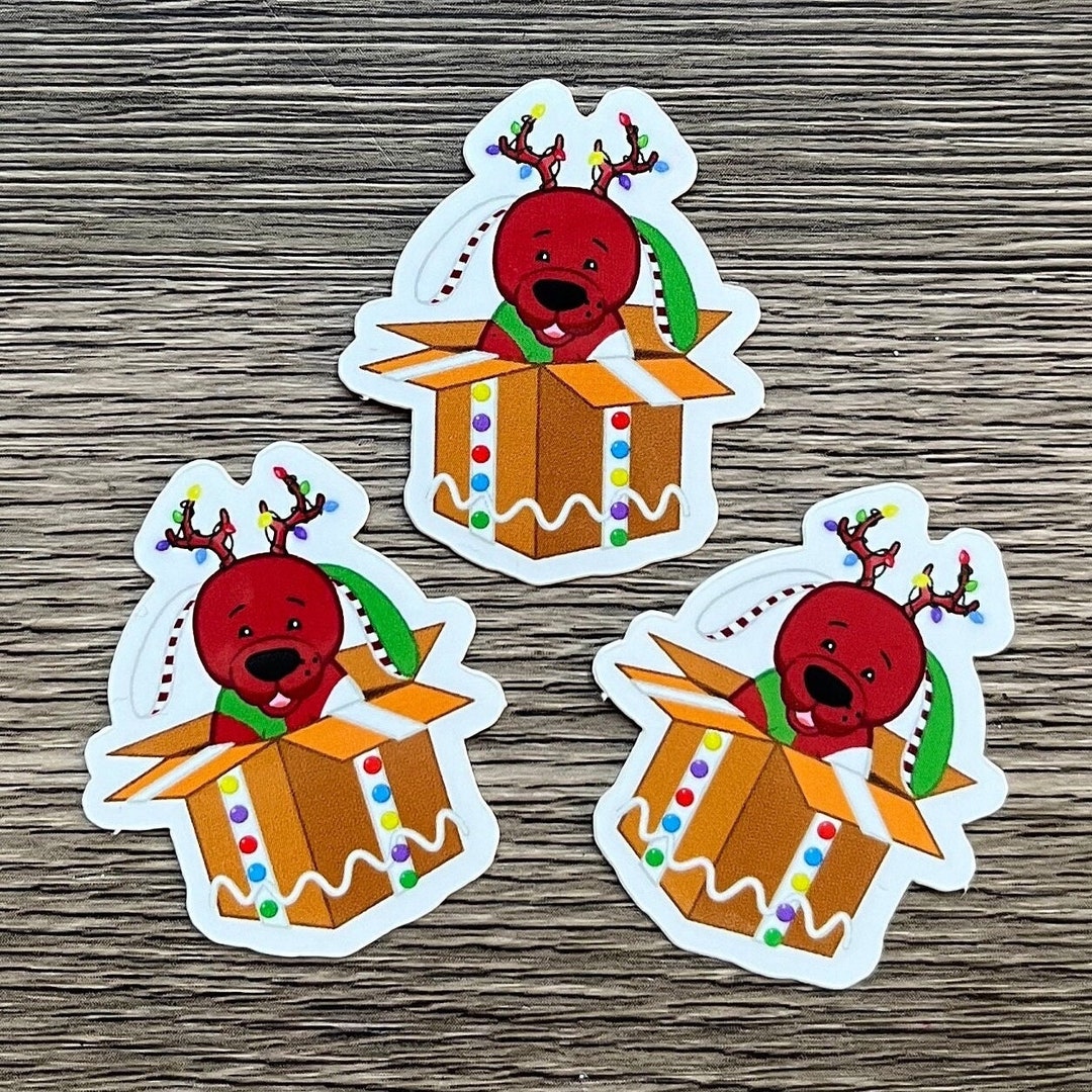 Webkinz Festive Jolly Holiday Puppy Sticker - Etsy