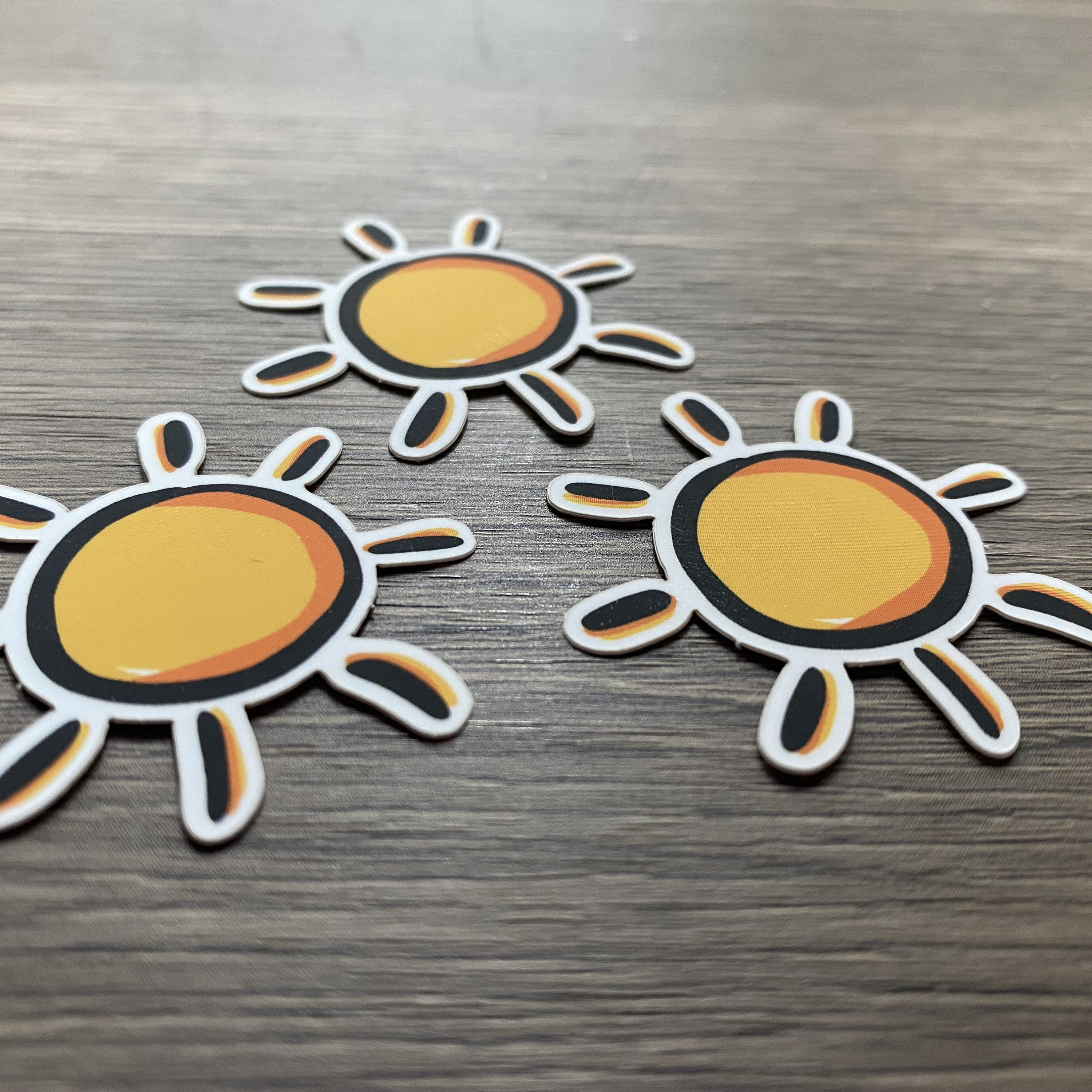 Sun Sticker - Etsy
