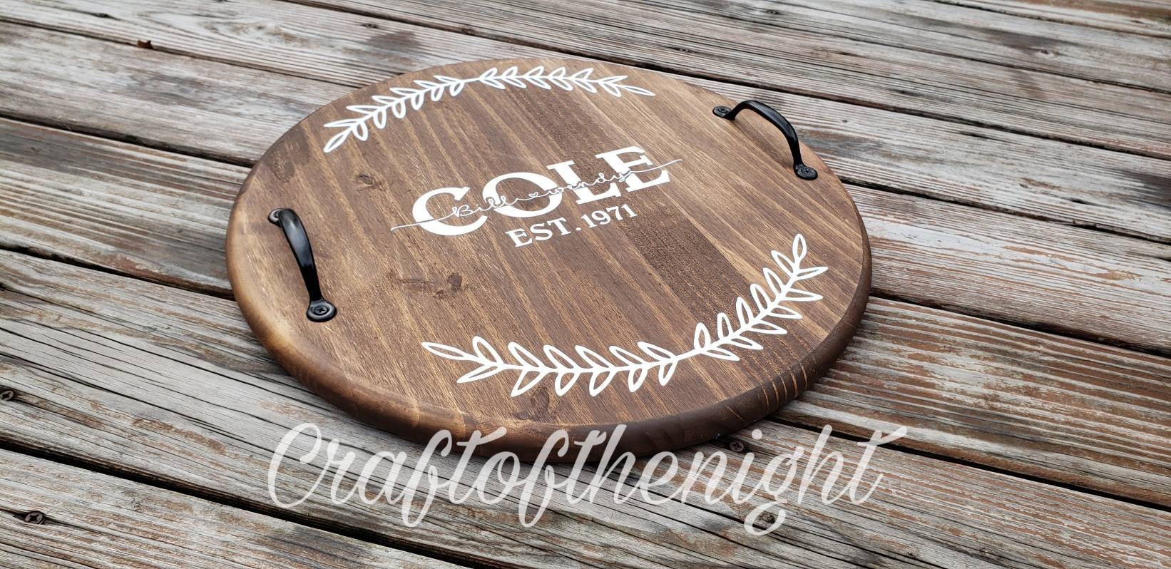 Custom Serving Tray Wedding Gift Anniversary Gift House | Etsy