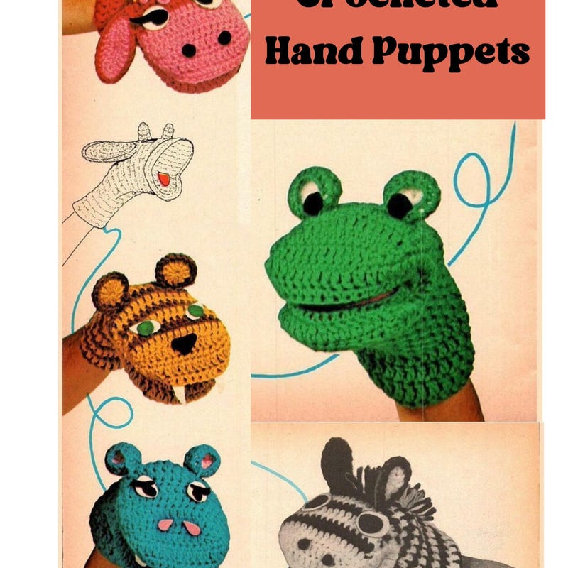 Hand Puppet - Etsy Israel