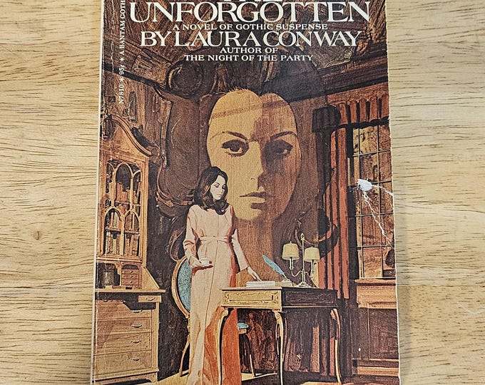 The Unforgotten Laura Conway Bantam 1974 Vtg PB Gothic Romance Suspense ...
