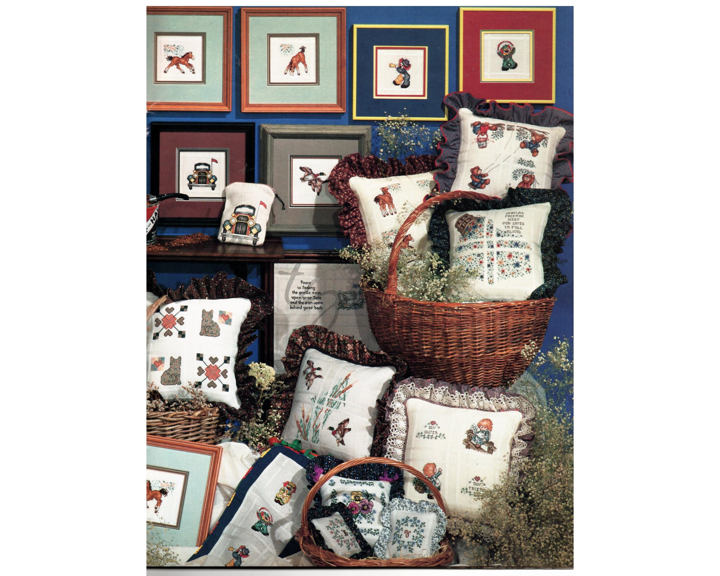 Vintage Cross Stitch Country Sampler Bundle PDF Instant Digital ...