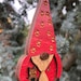 Gnome With Kitty Cat 3D Wood Ornament, Laser Cut, Etched and Inlaid ...