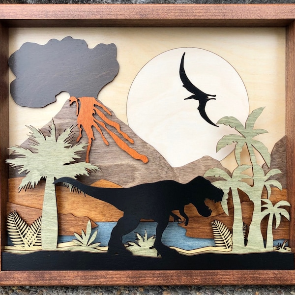 Prehistoric Box Art - Etsy