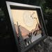 Deer in Forest by Lake 3D Wood Shadow Box Landscape Scene / Inlaid ...