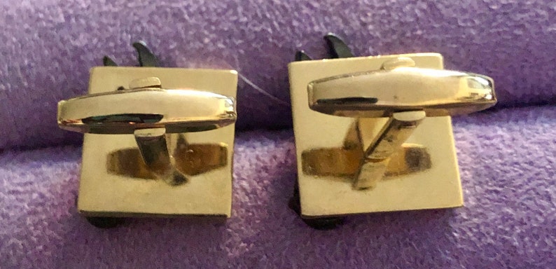 Vintage Foster Gold Tone Pewter 3D Horse Cufflinks | Etsy