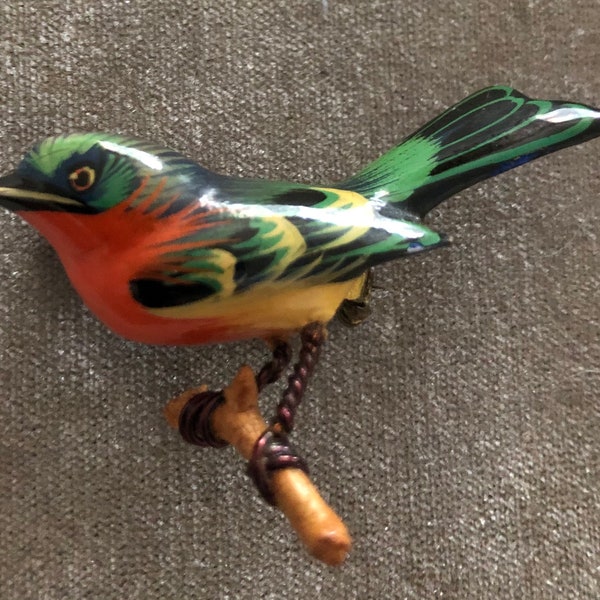 Takahashi Bird Pin Brooch - Etsy