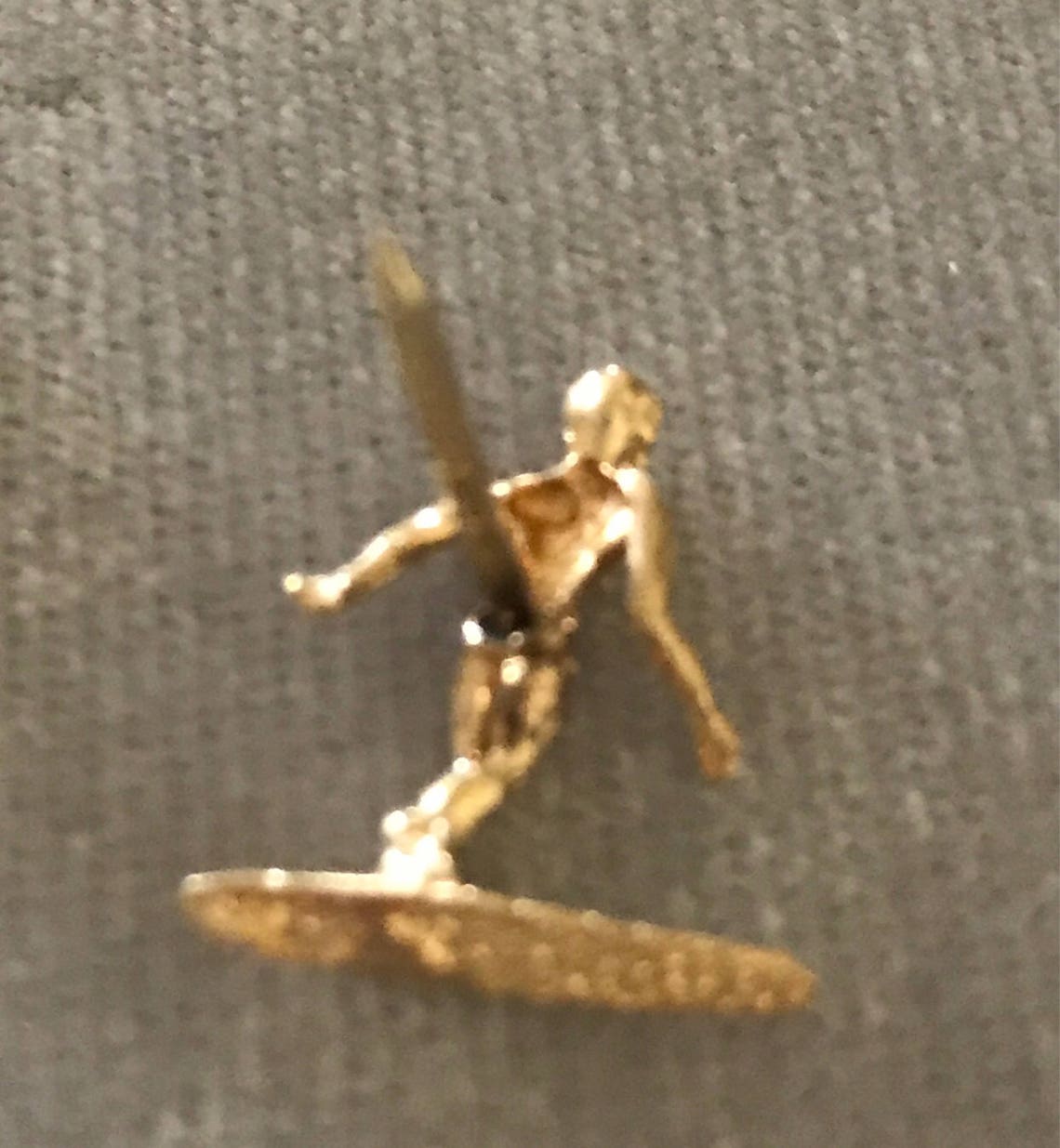 Wonderful 14K Surfer Surfing Tie Pin - Etsy