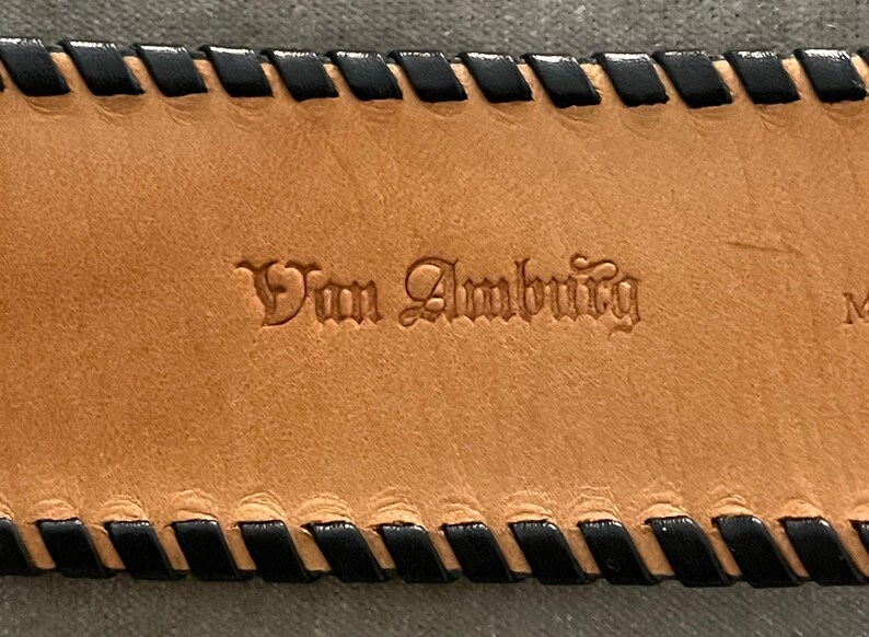 Biker Jerry Van Amburg Leathers Pink Spinel Snake Skin Wrap - Etsy