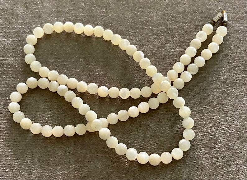 Mother of Pearl Pearlette Bead Necklace - Etsy