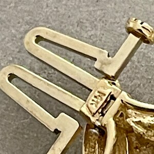 Rare Vintage Harry S Bick HSB 14K Sterling Floral Bracelet - Etsy