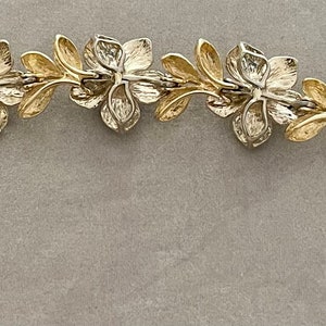 Rare Vintage Harry S Bick HSB 14K Sterling Floral Bracelet - Etsy