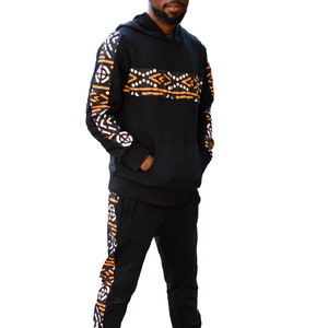 African Print Sweat Suit, Two Piece-set Hoodie and Sweat Pant - Etsy