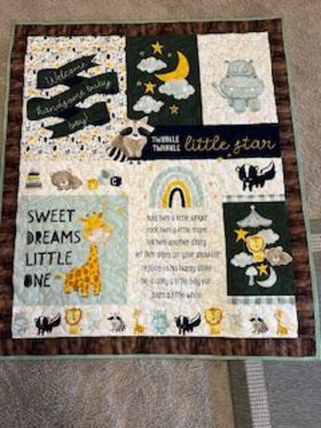 Twinkle Twinkle Little Star Quilt Warm and Cozy - Etsy