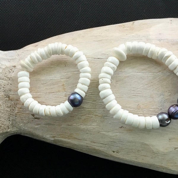 Puka Shell Bracelet - Etsy