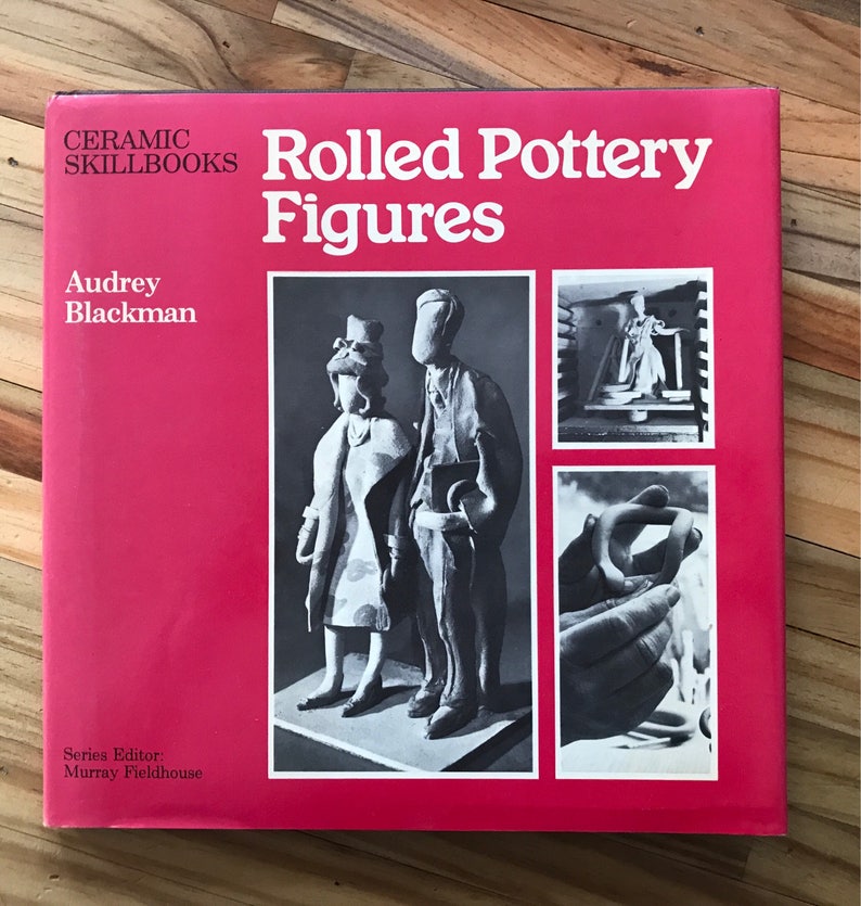 Rolled Pottery Figured Ceramic Skillbooks by Audrey Blackman, Vintage ...