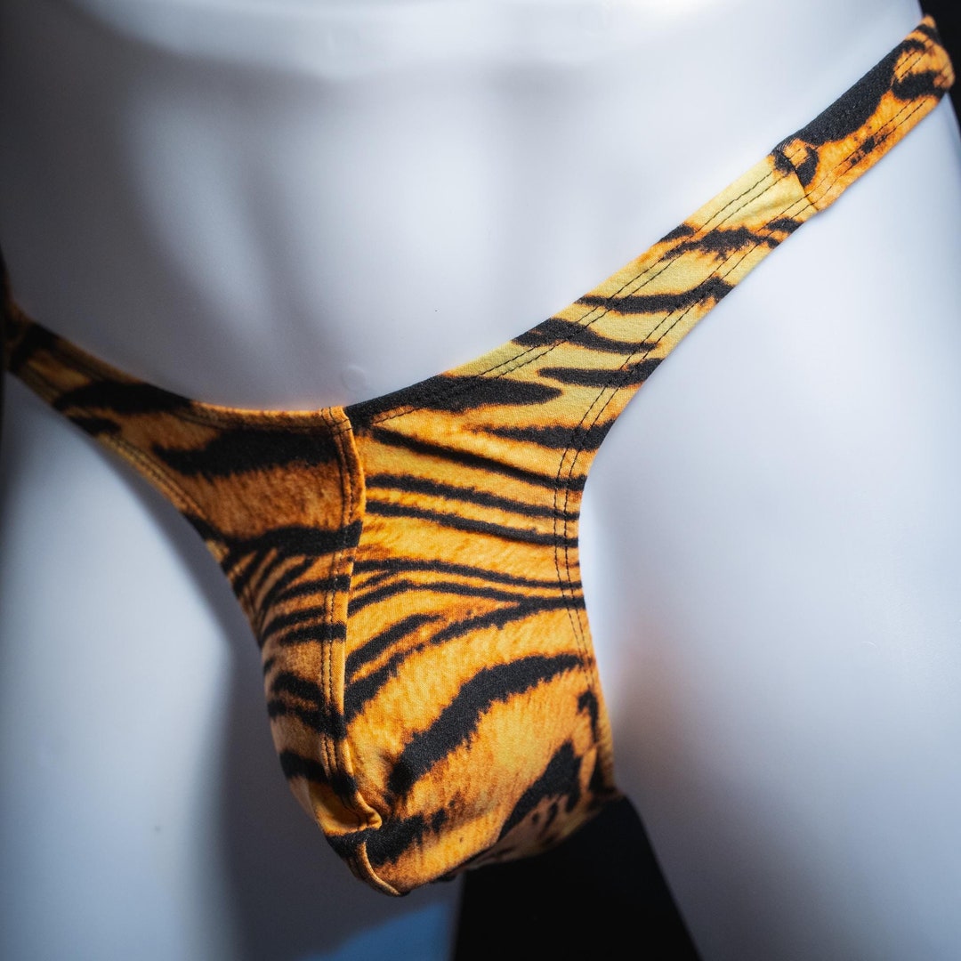 Mens Thong Underwear Tiger Stripes - Etsy