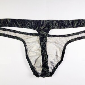 Mens Snakeskin Thong Underwear - Etsy