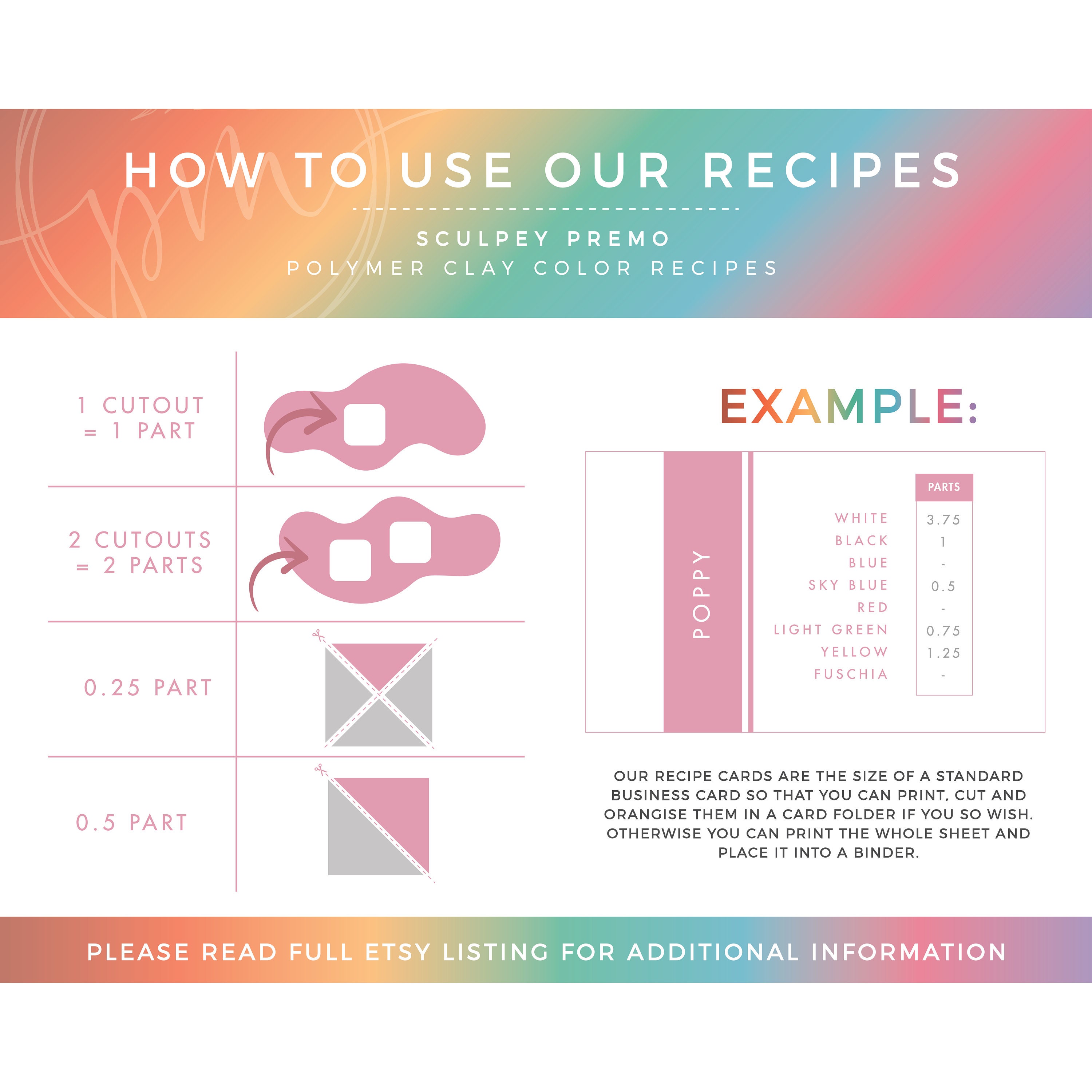 Polymer Clay Color Recipes, Sculpey Clay, Sculpey Premo, Polymer Clay ...