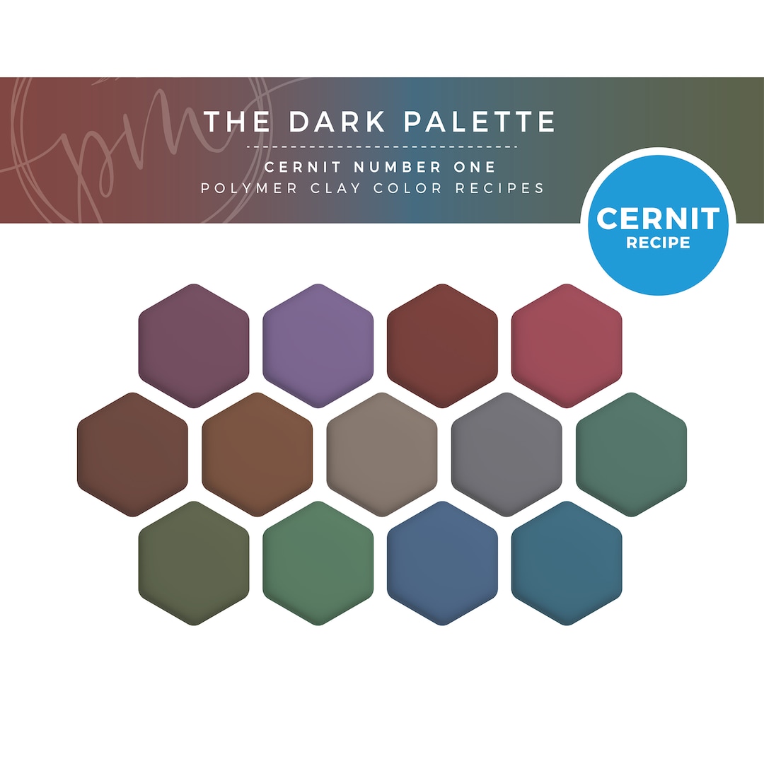 Polymer Clay Color Recipes, Cernit Clay, Polymer Clay Color Mixing ...