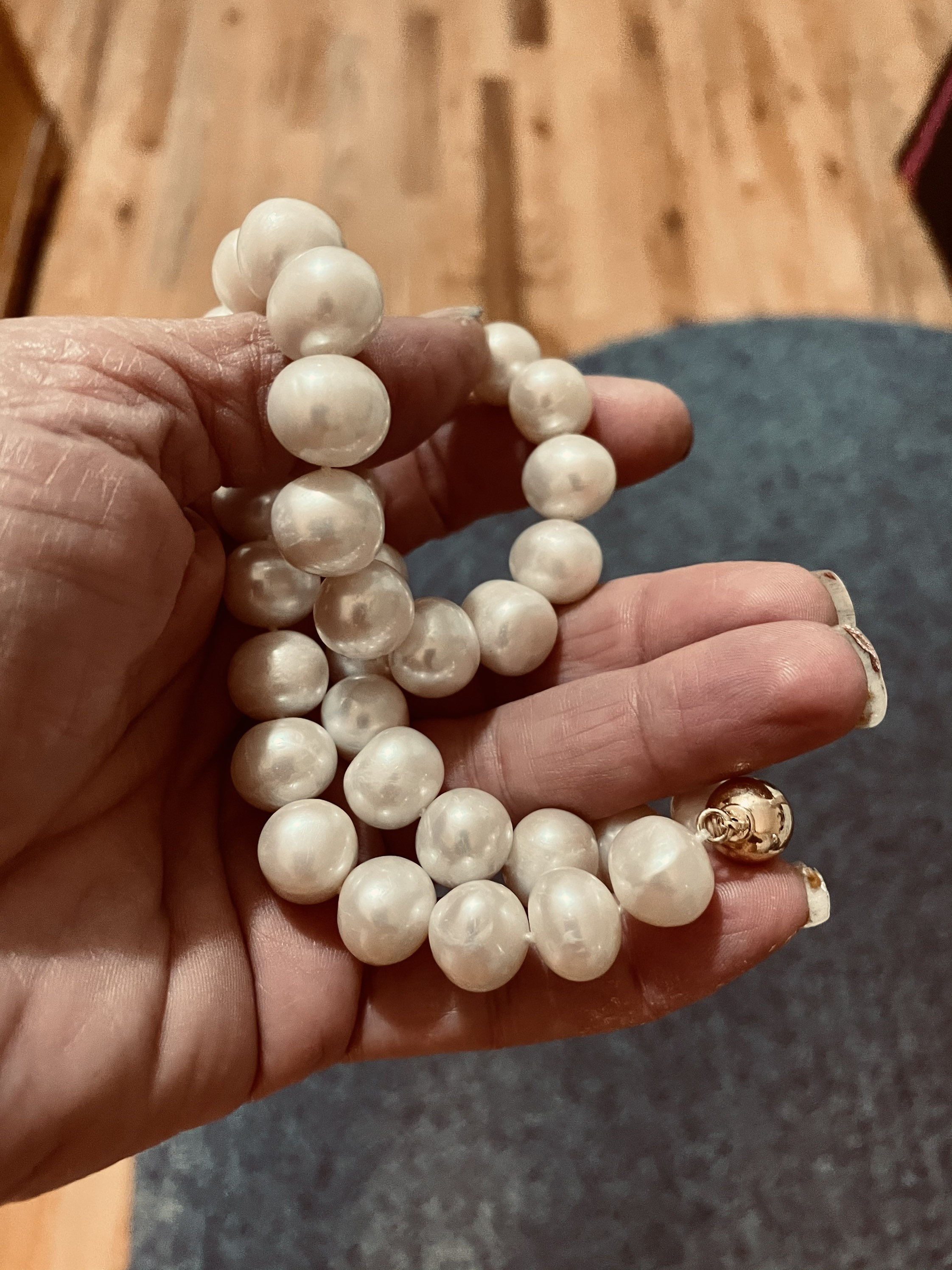 Collier de perle de mer du Sud | Etsy