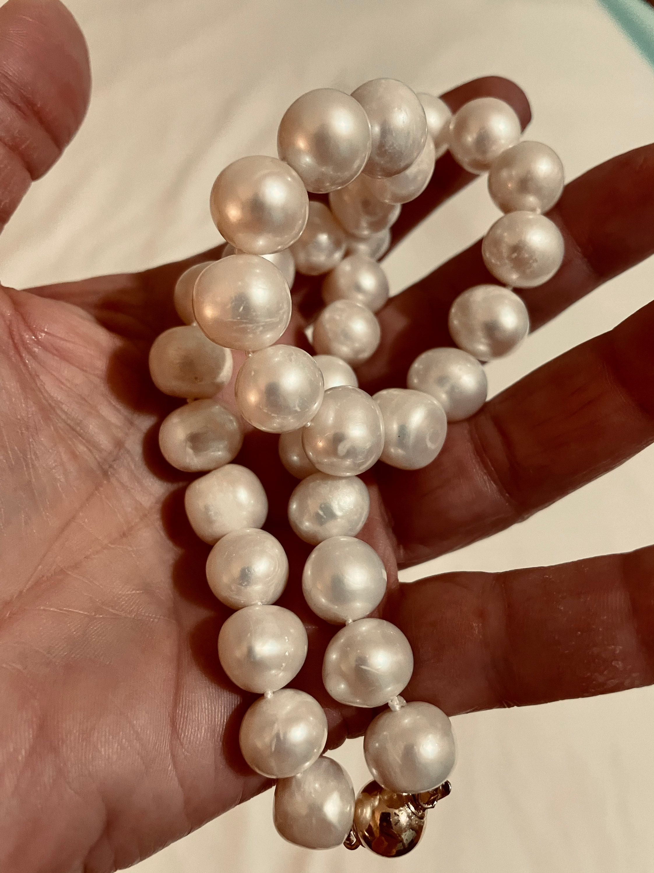 Collier de perle de mer du Sud | Etsy