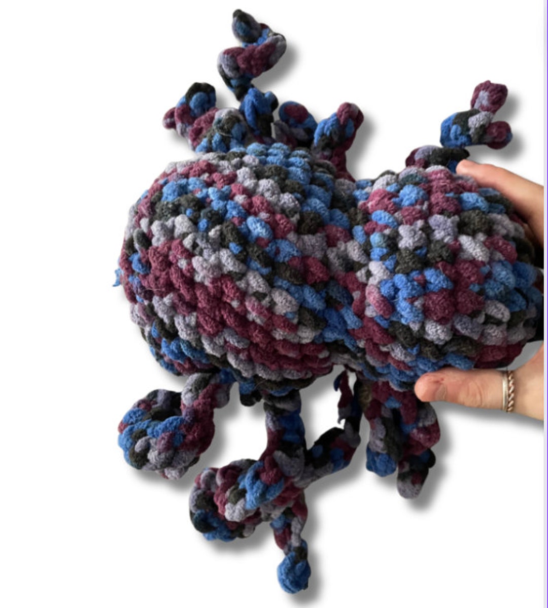 Plushy Spider - Etsy