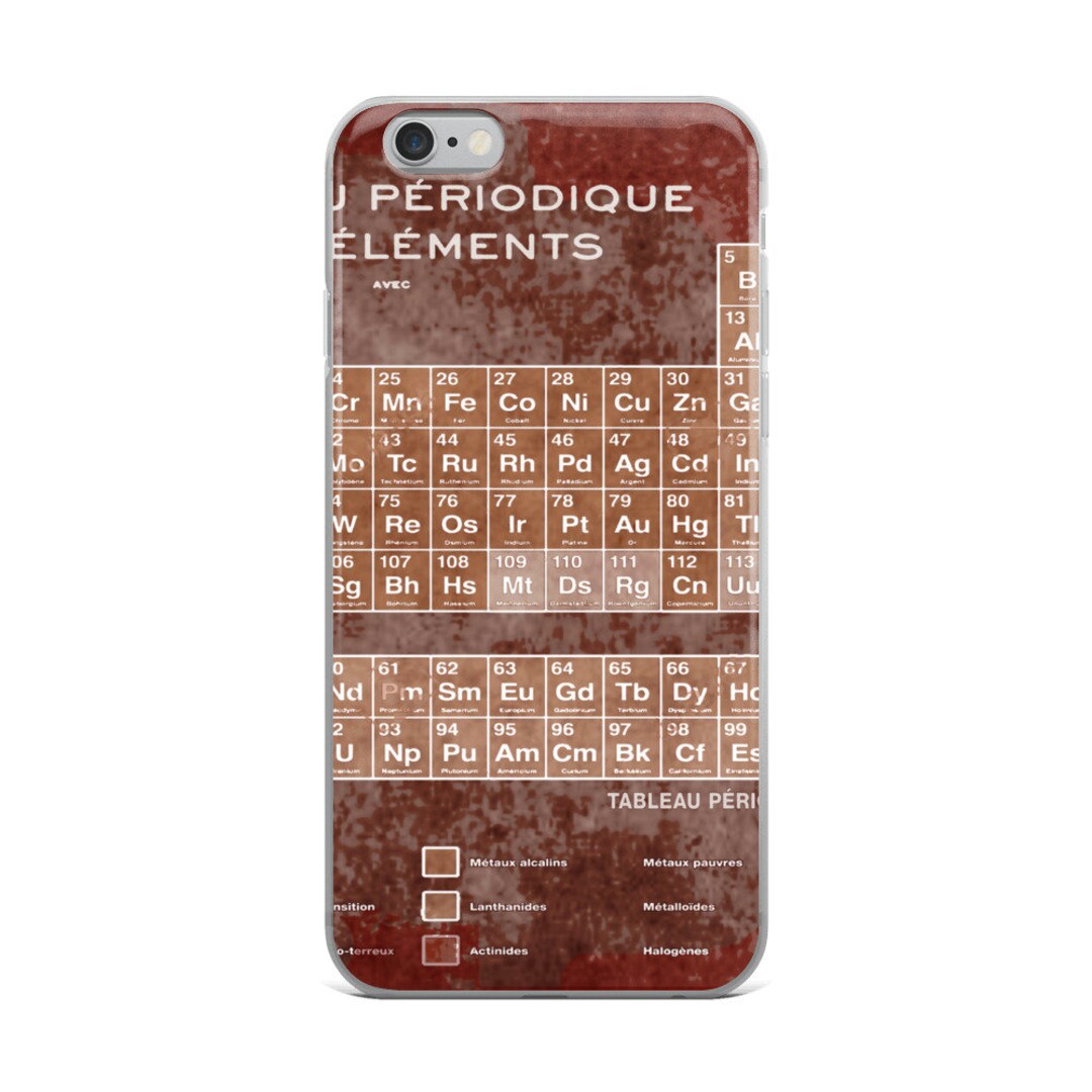 Tableau Periodiques Periodic Table of the Elements Vintage Chart ...