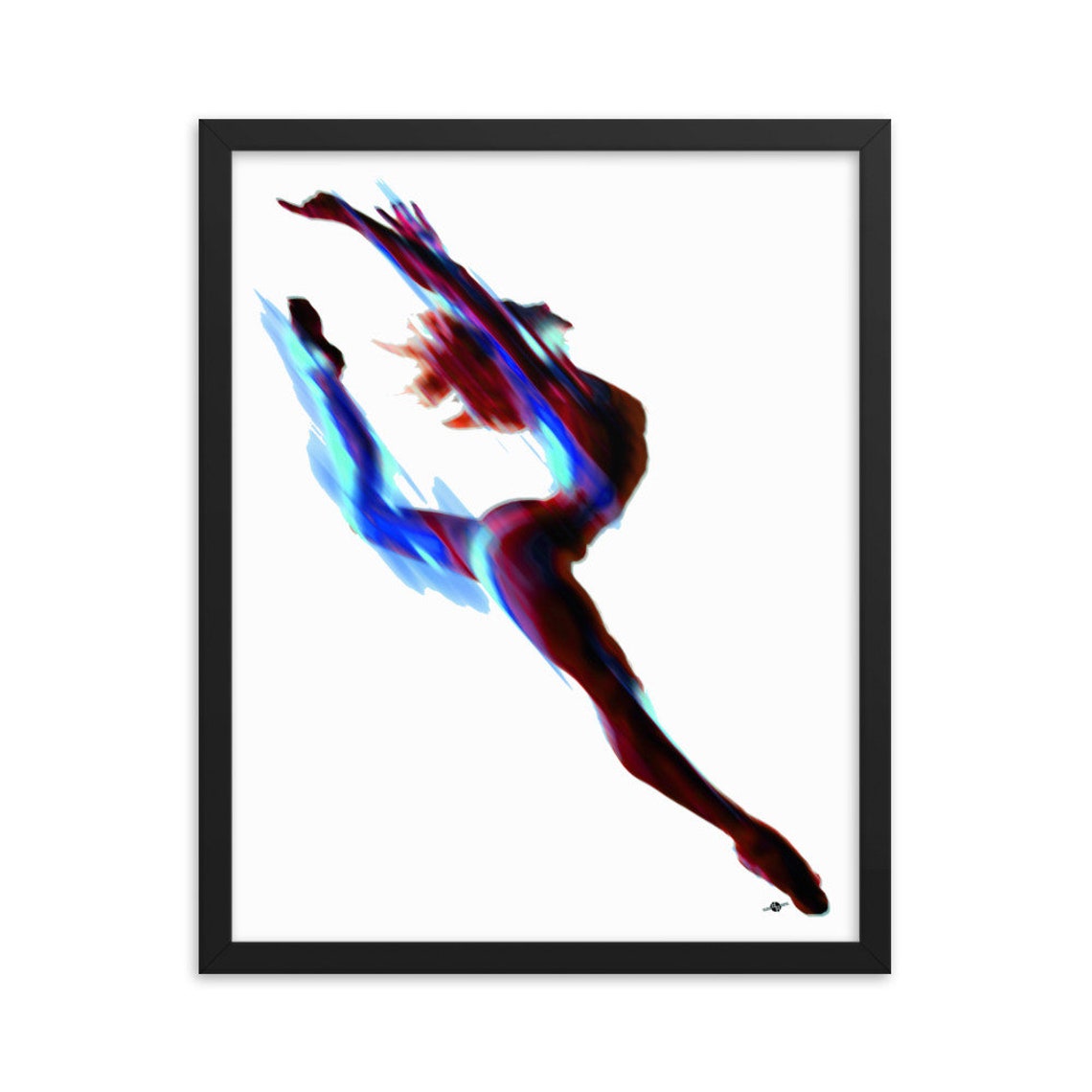 Tiny Dancer Acrylic Painting Dancing Dance Gymnastics Love - Etsy