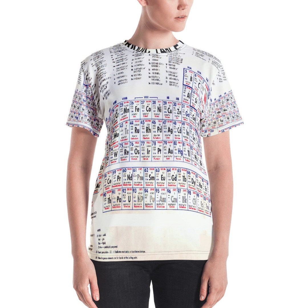 Periodic Table of the Elements Vintage Chart Science Chemistry - Etsy