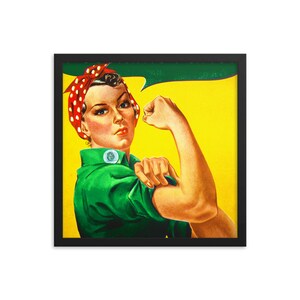 Italian Rosie the Riveter Woman Women Empowerment Women's Rights ...