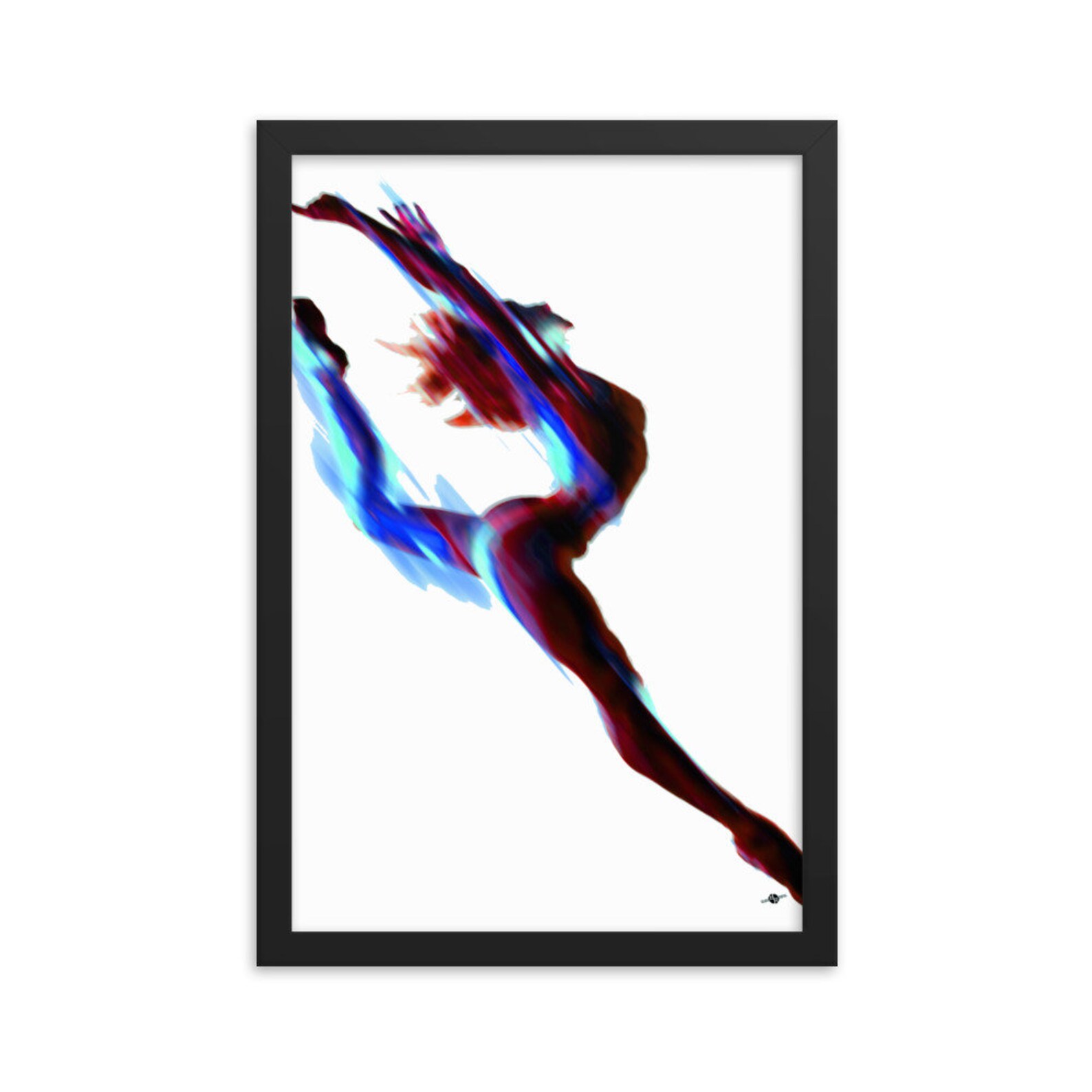 Tiny Dancer Acrylic Painting Dancing Dance Gymnastics Love Enhanced ...