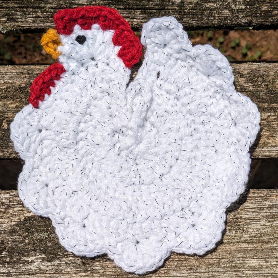 Crochet Chicken Doily - Etsy