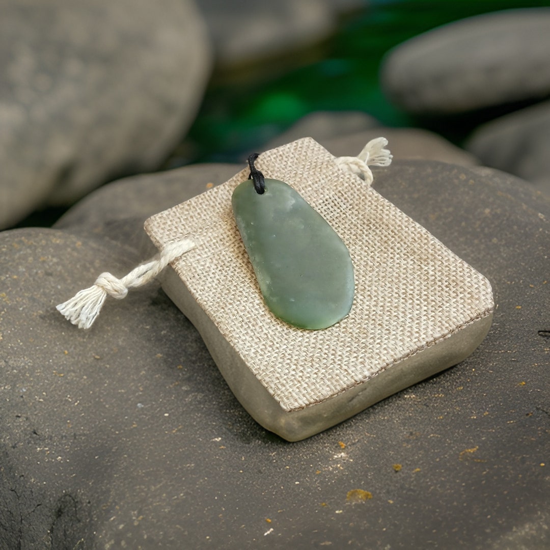 Pounamu Natural Beach Pebble New Zealand. - Etsy