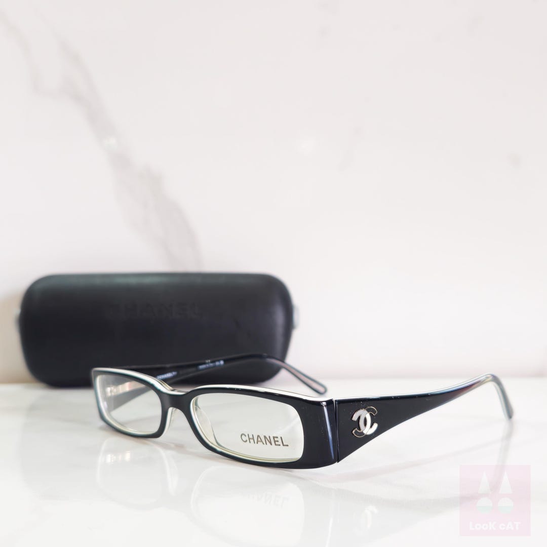 Chanel 3094 Frame Eyeglasses Bayonetta Lunette Brille Y2k Shades Gold ...