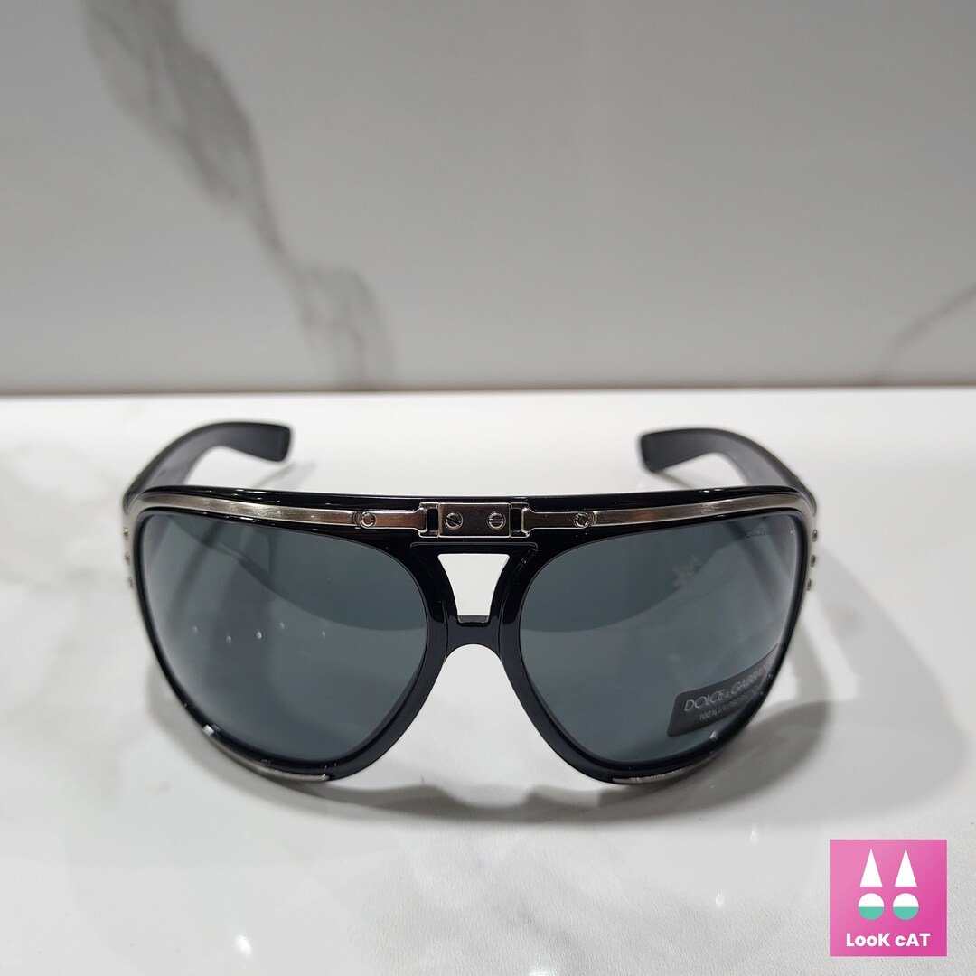 Dolce E Gabbana DG 6045 Y2K Vintage Sunglasses Occhiali Gafas Wrap ...