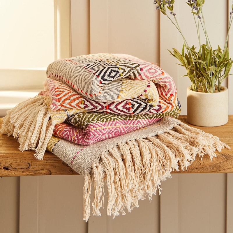 Woven Throw Blanket - Etsy