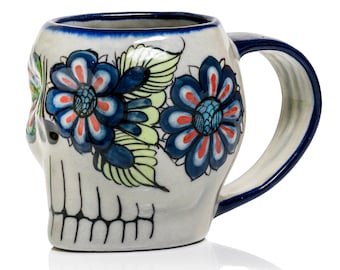 Day of the Dead Mug - Etsy