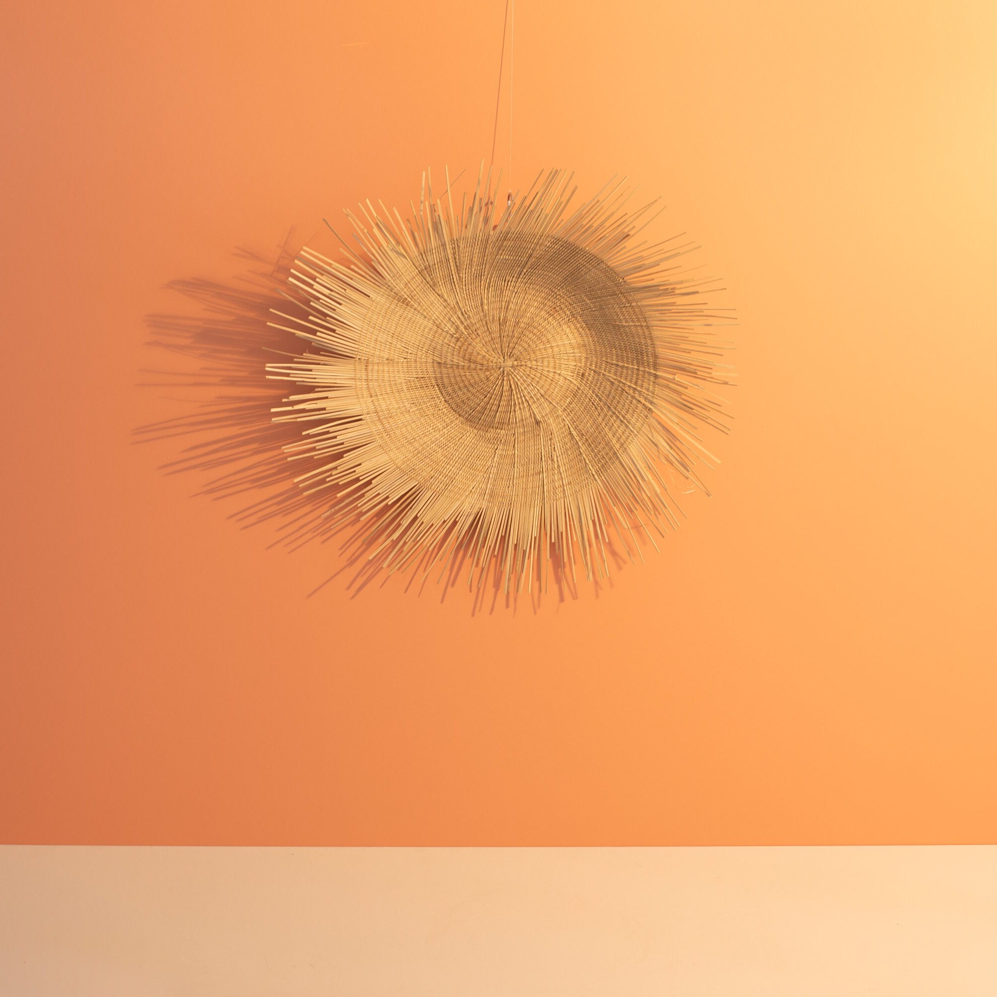 Hanging Sun Disc, Large Decorative Wall Hanging, Ethical African Wall ...