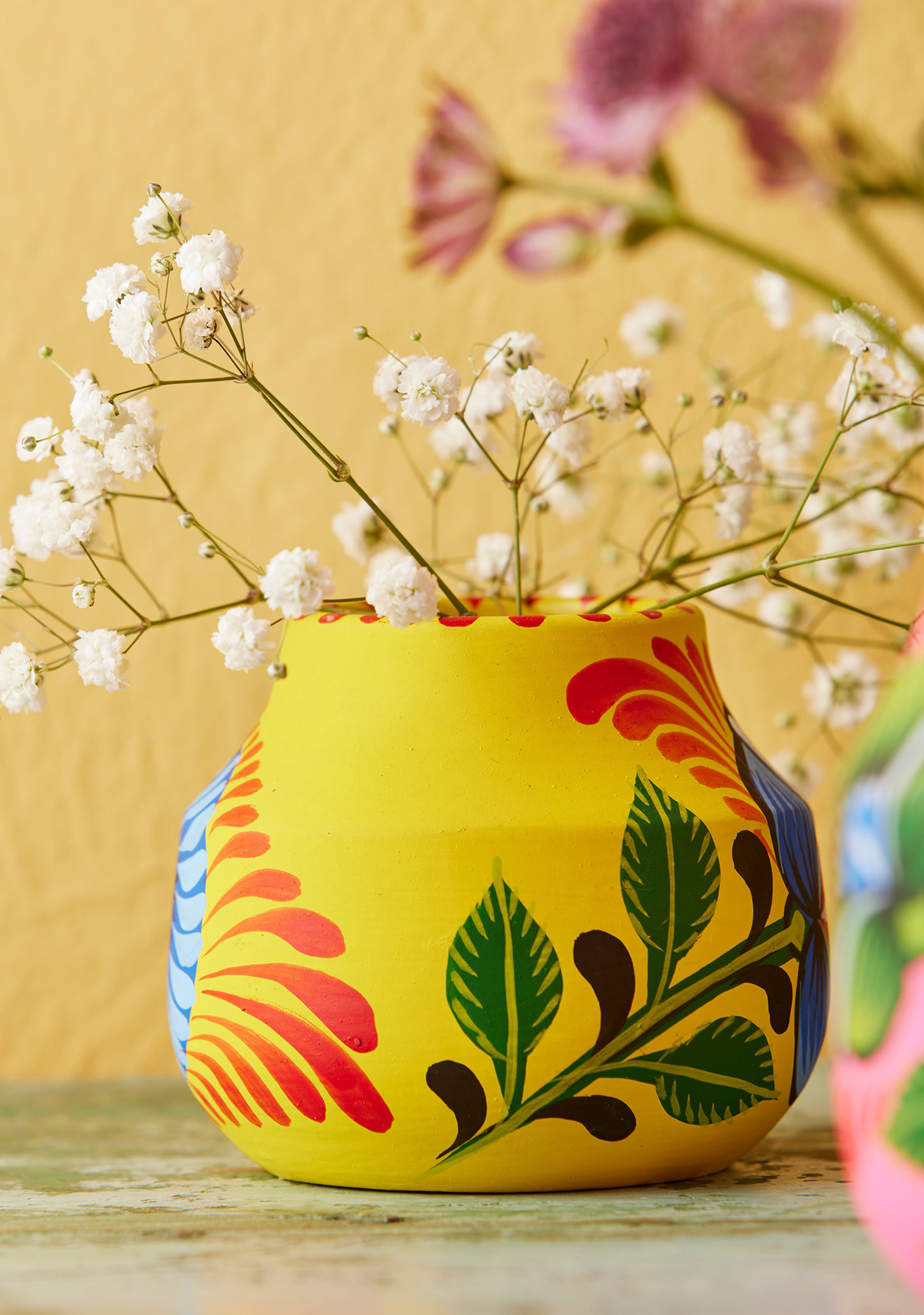 Colourful Hand-painted Vases, Sustainable, Fair Trade and Vibrant Décor ...