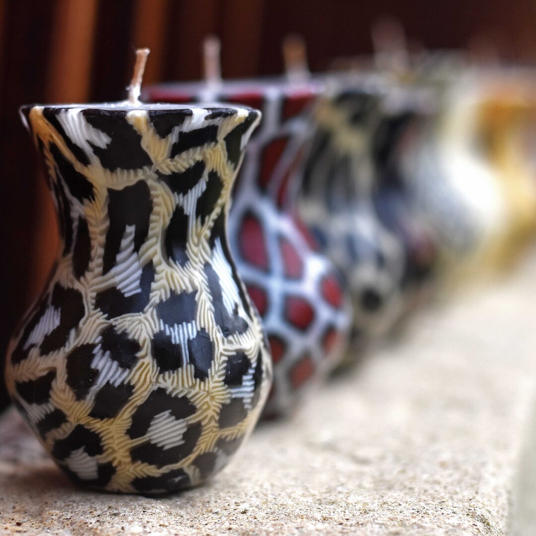 Calabash Candles Unusual African Candles Unique Shaped - Etsy