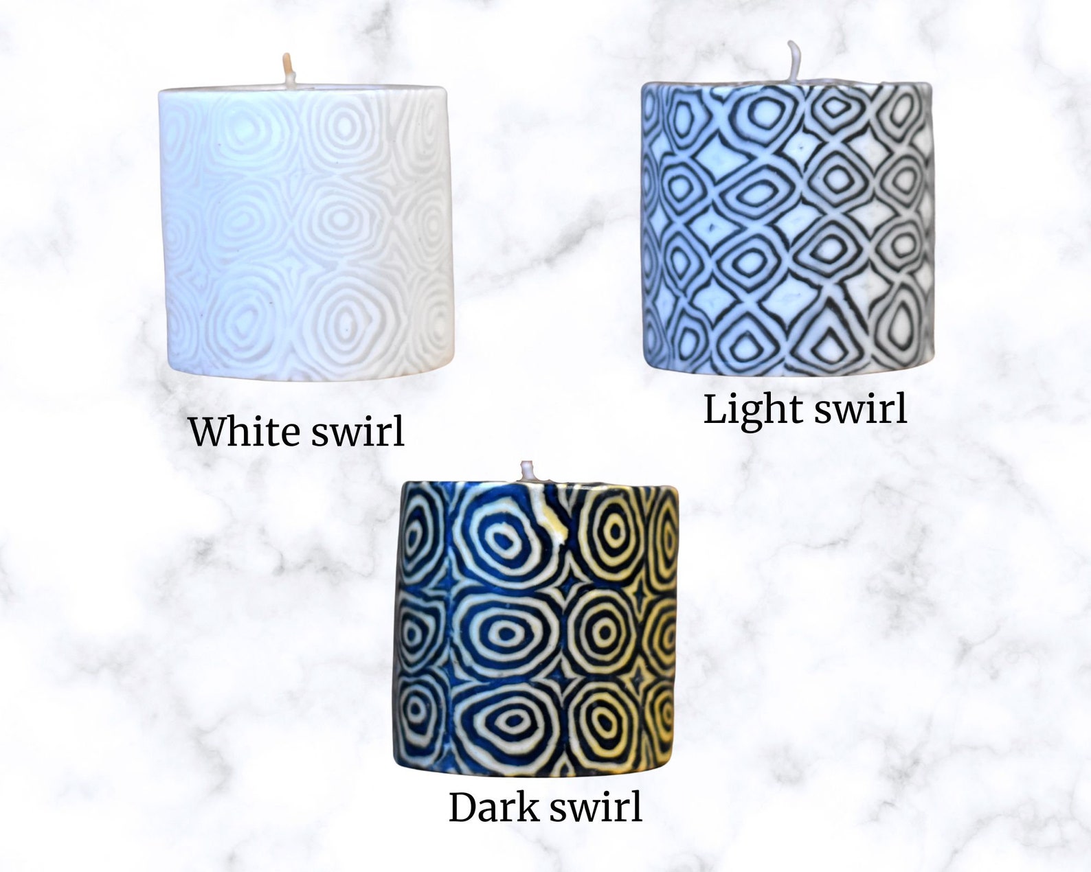 Patterned Pillar Candles Fair Trade Swazi Candles - Etsy