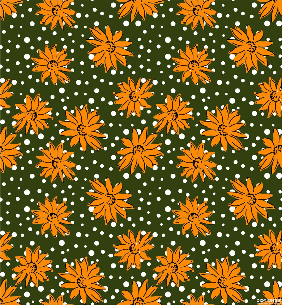 4910 4 Stretch Way Colorful Flower Polyester Spandex Fabric Print ...