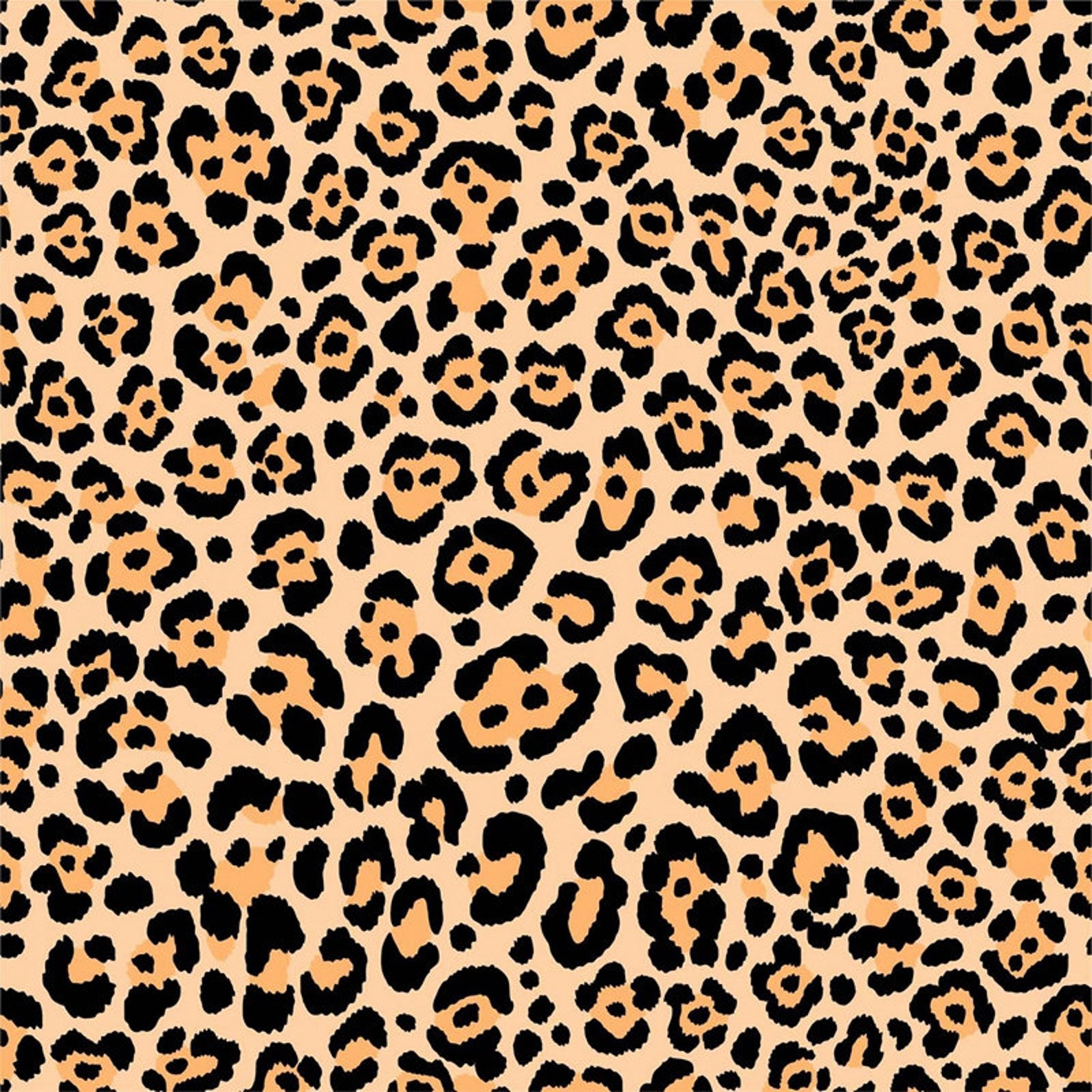 1269 4 Stretch Way Leopard Print for Your 20 SS Polyester - Etsy