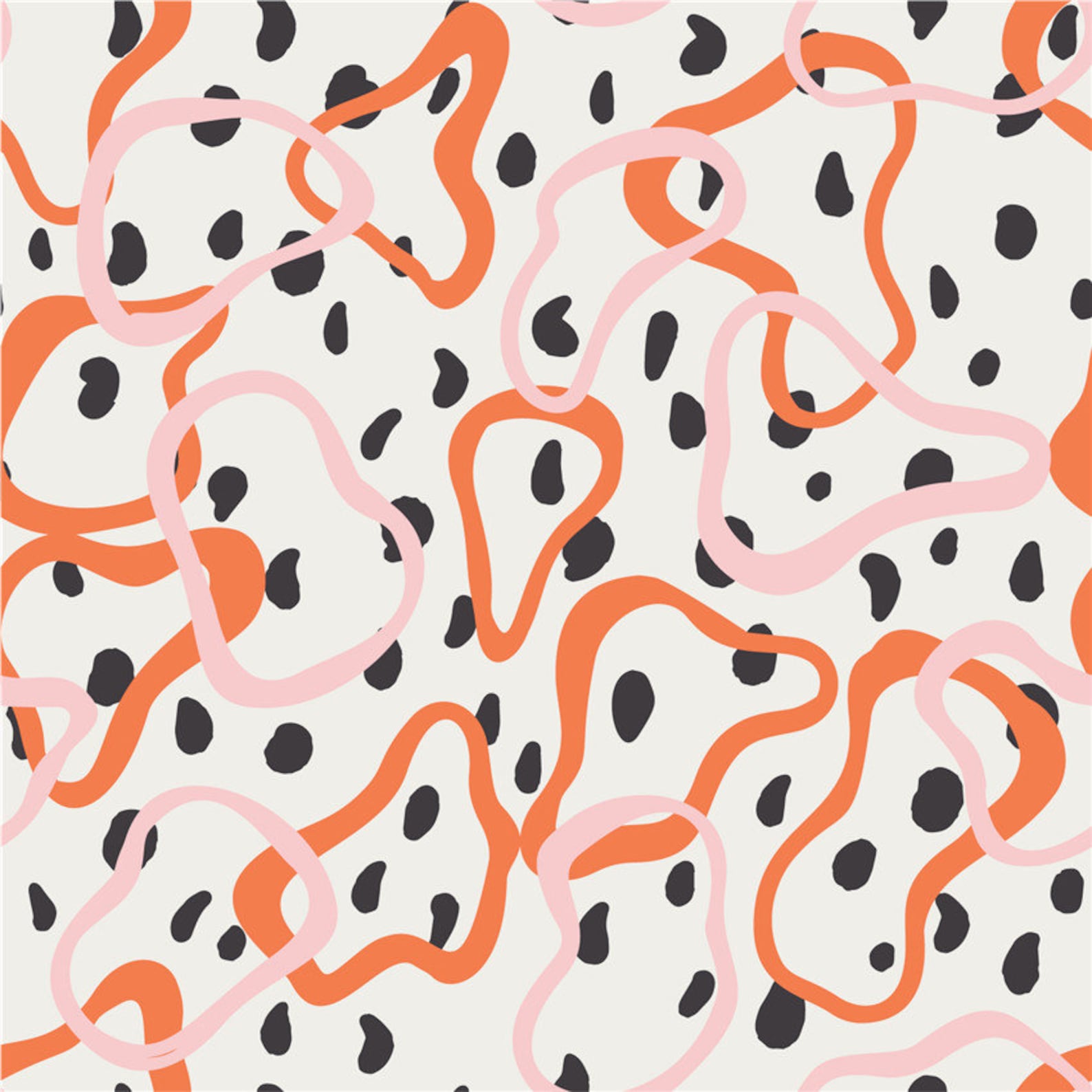 8368 4 Stretch Way Newest Leopard Dot Print Polyester - Etsy Ireland