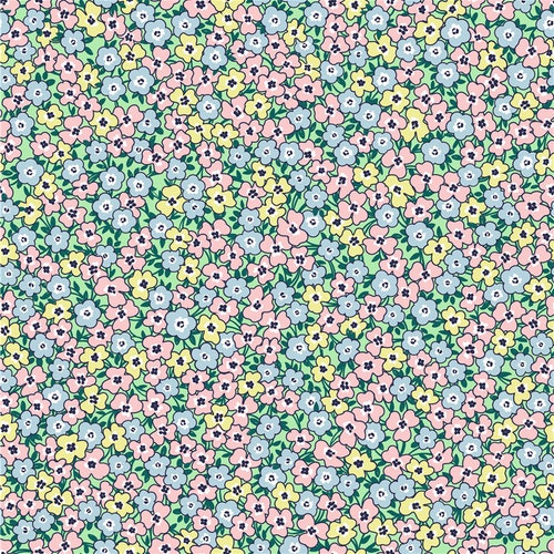 8245 4 Stretch Way Small Flower Print Polyester Spandex - Etsy